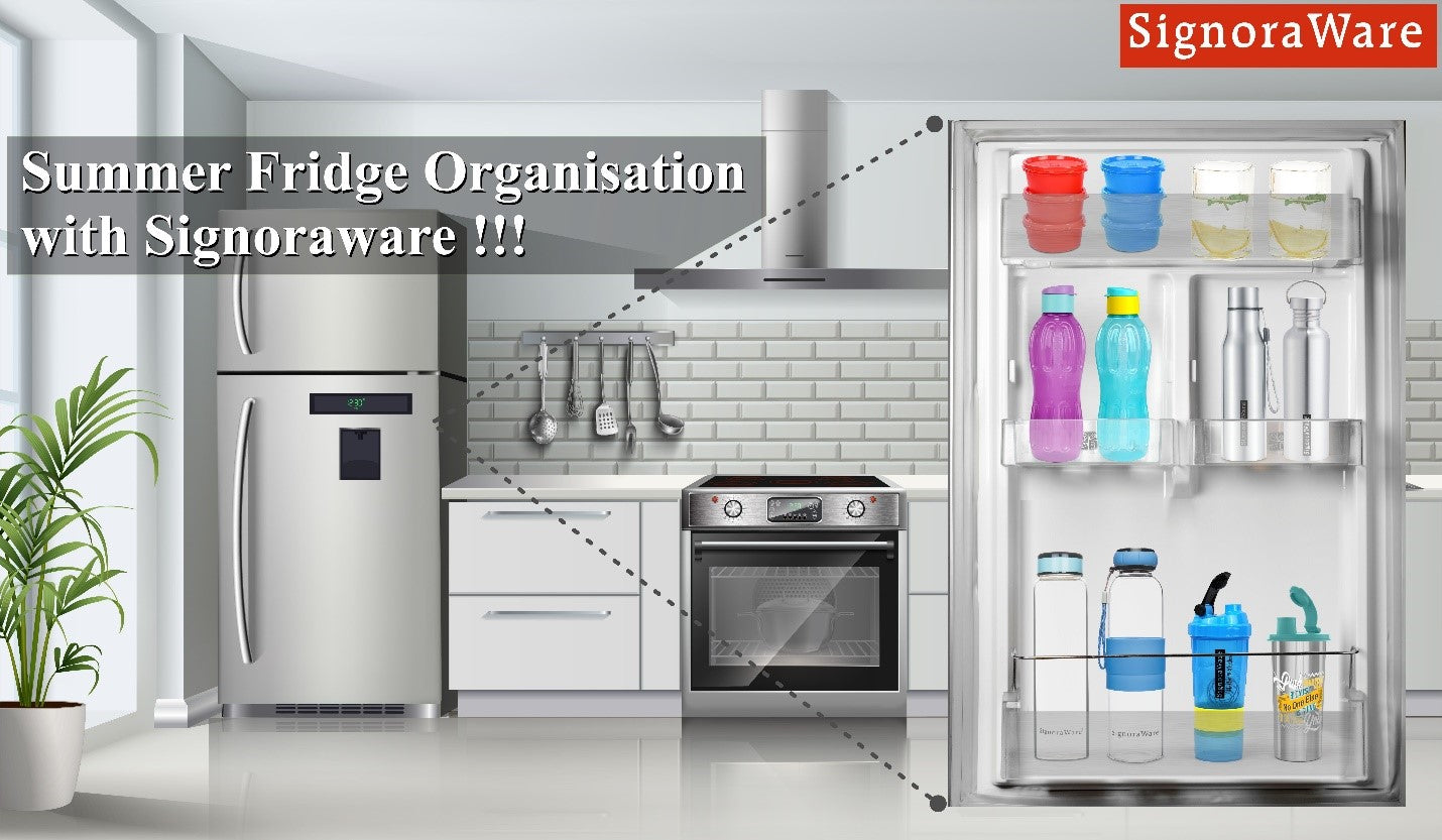 Summer Fridge Organisation with Signoraware
