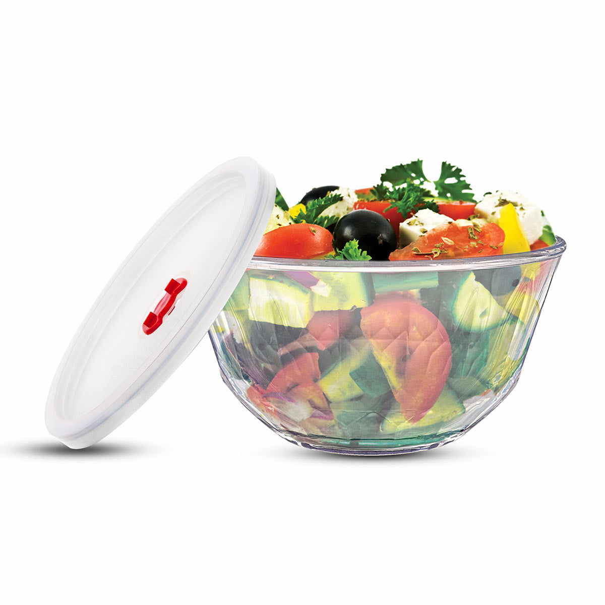Prism Serving Bowl 1000ml with Lid – Signoraware