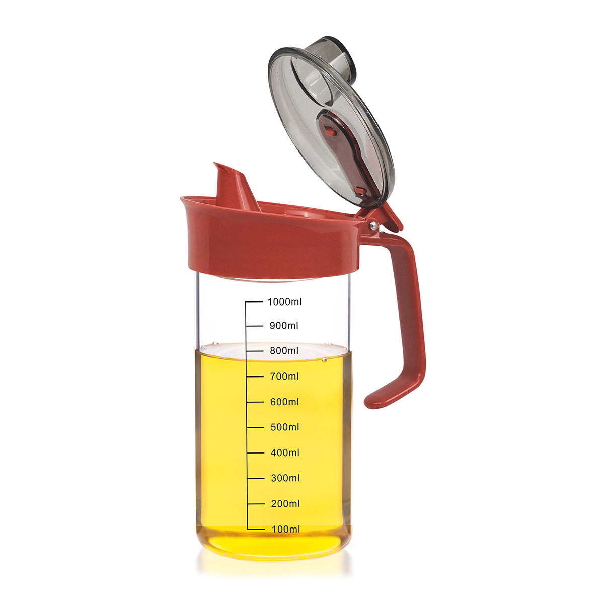Clean Pour Glass Oil Dispenser 1000ml | Borosilicate Glass – Signoraware