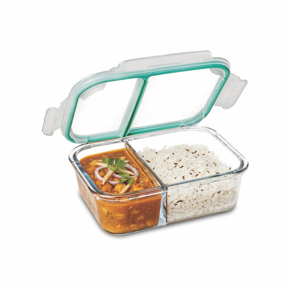 Signoraware Slim Glass Small Lunch Box (600 ml.)