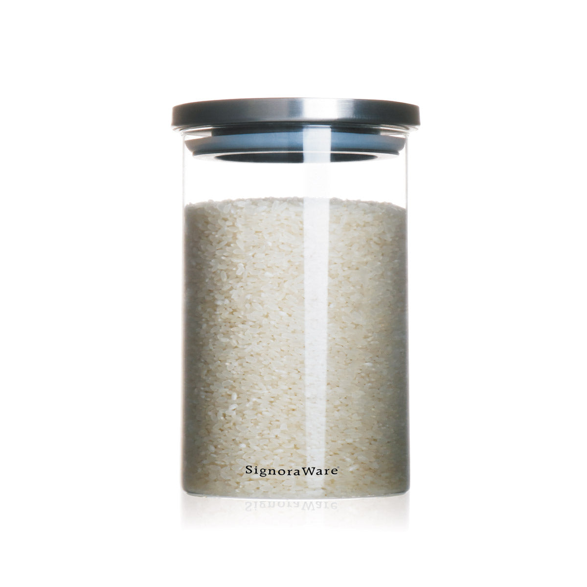 Trison Round Glass Jar 1300 ml – Signoraware