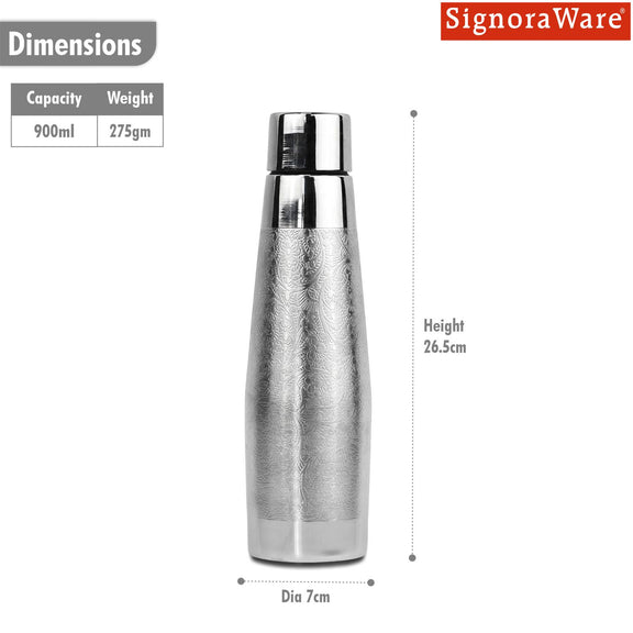 Zest Nickle Copper Bottle 900 ml – Signoraware