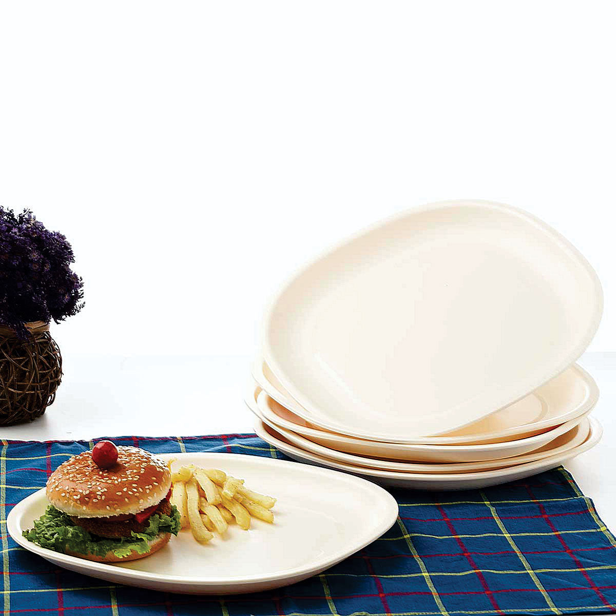 Full Plate Square Matte Finish (Set/6) – Signoraware