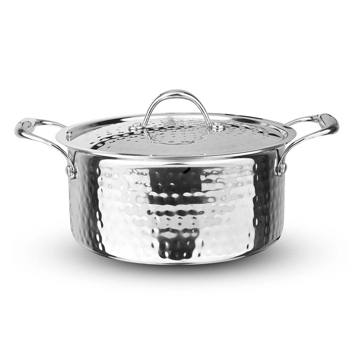 Artista Triply Stewpot (Hammered) with Lid 28cm – Signoraware