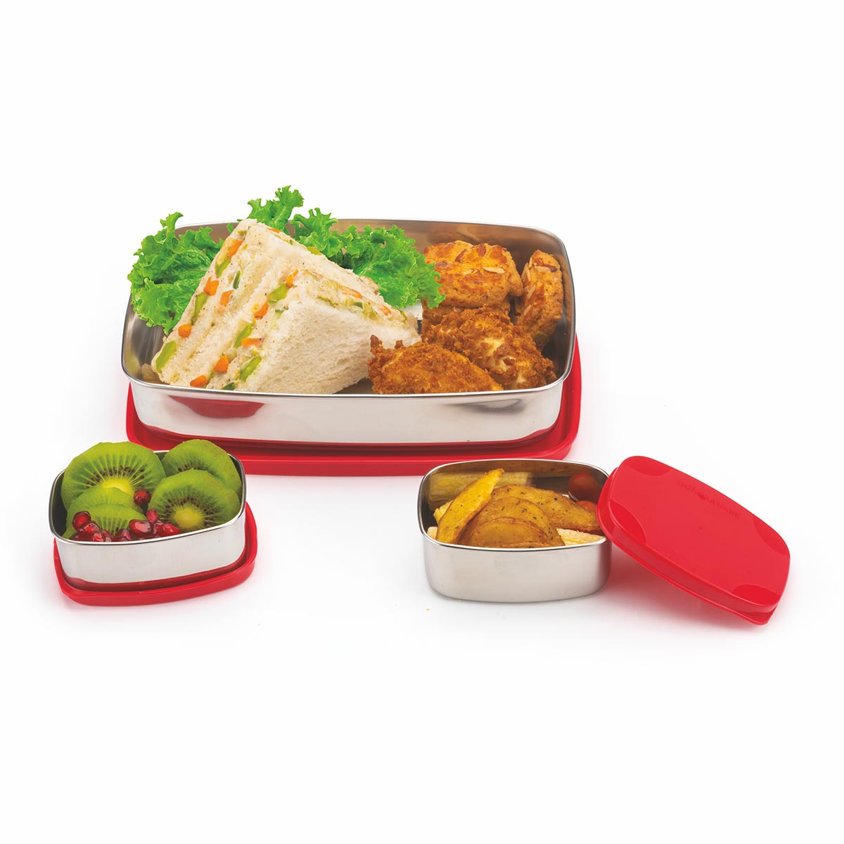 Hot Shot Steel Lunch Box – Signoraware