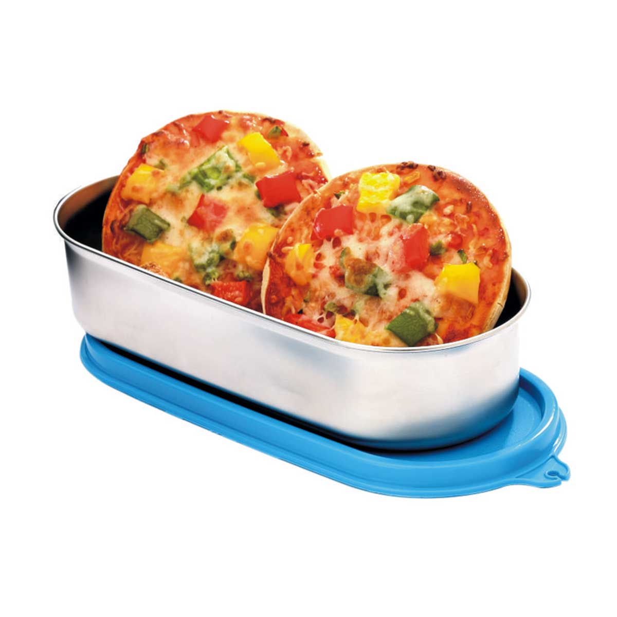 Flat Container Oval Steel 650 ml – Signoraware