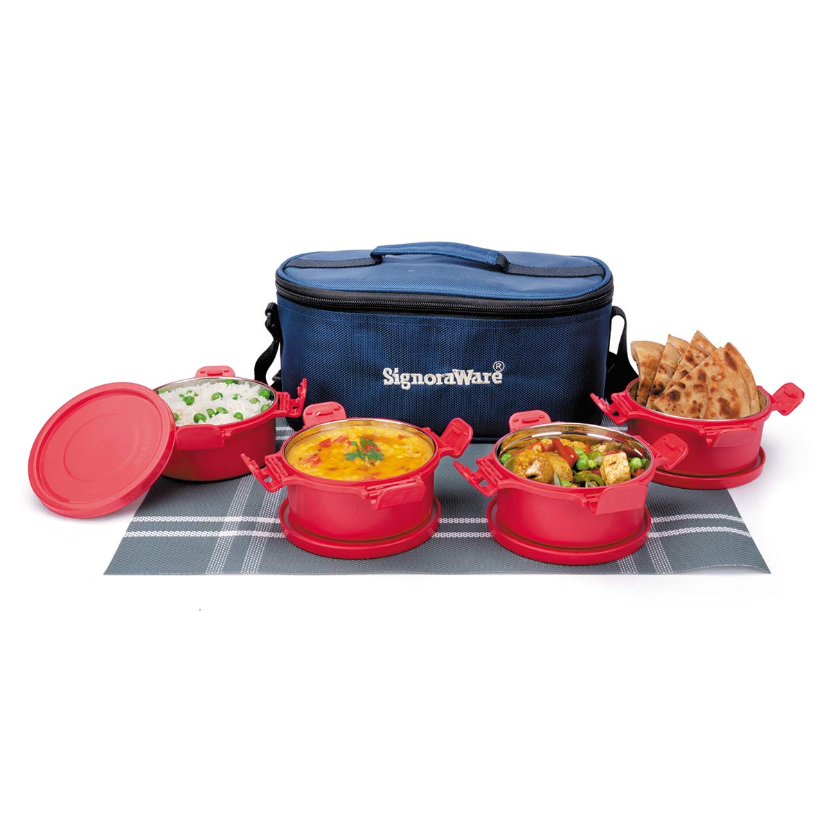 Smart Twin Super Big Lunch Box – Signoraware