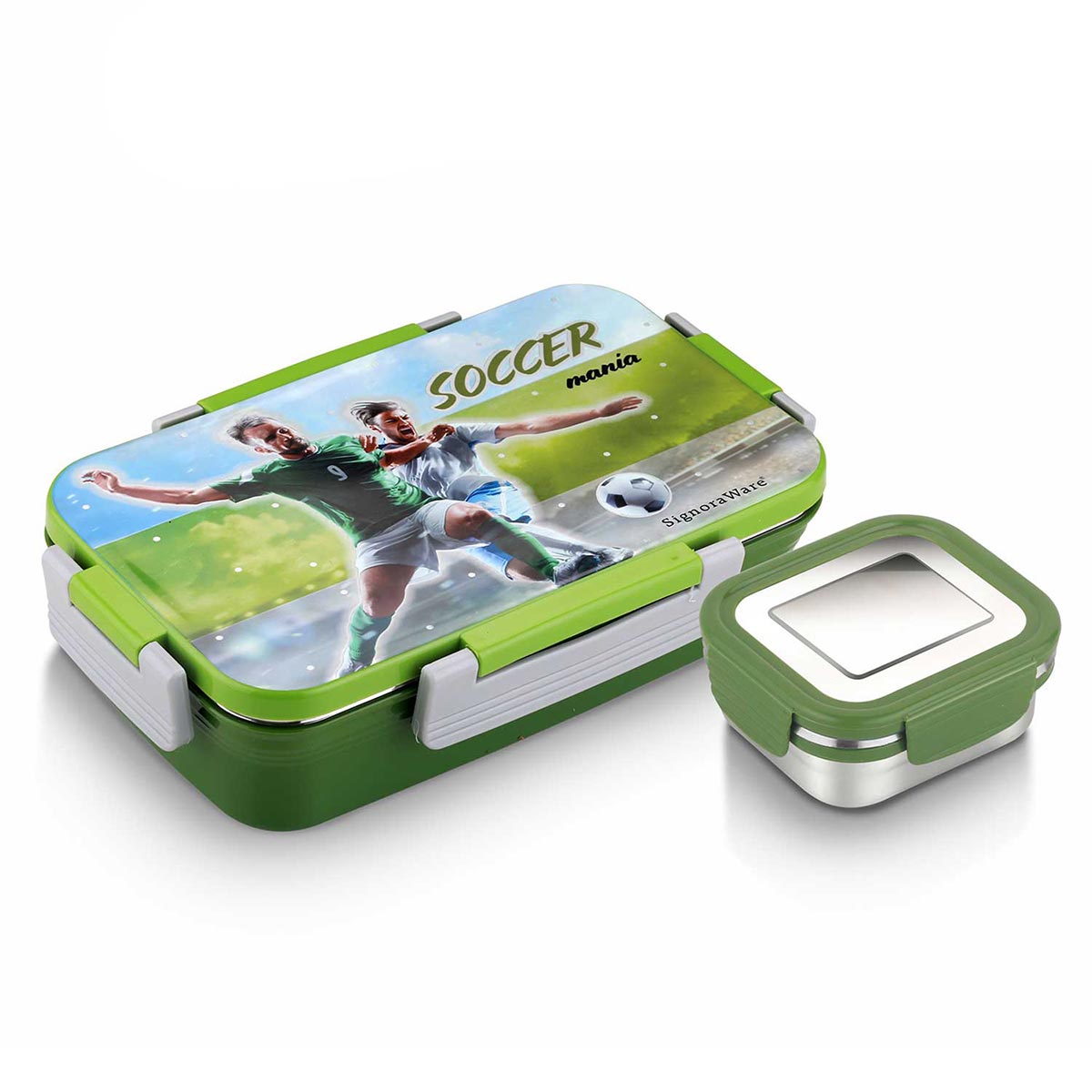 Nugget Steel Lunch Box (Designer) – Signoraware