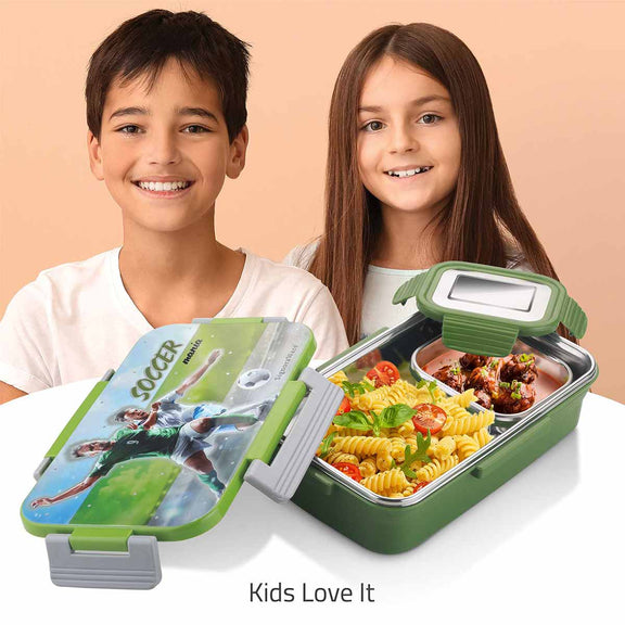 Nugget Steel Lunch Box (Designer) – Signoraware