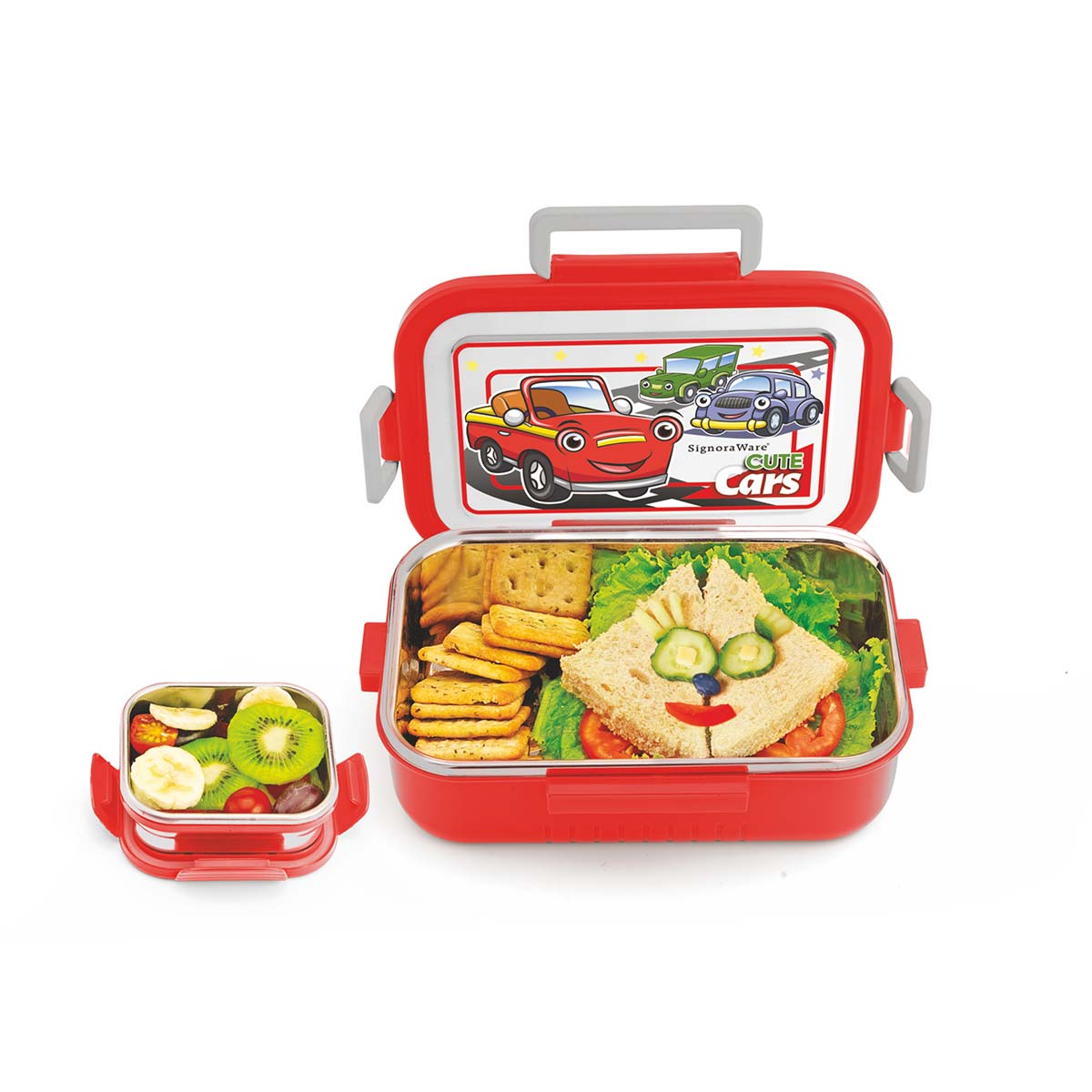 Buster Steel Lunch Box (Designer) – Signoraware